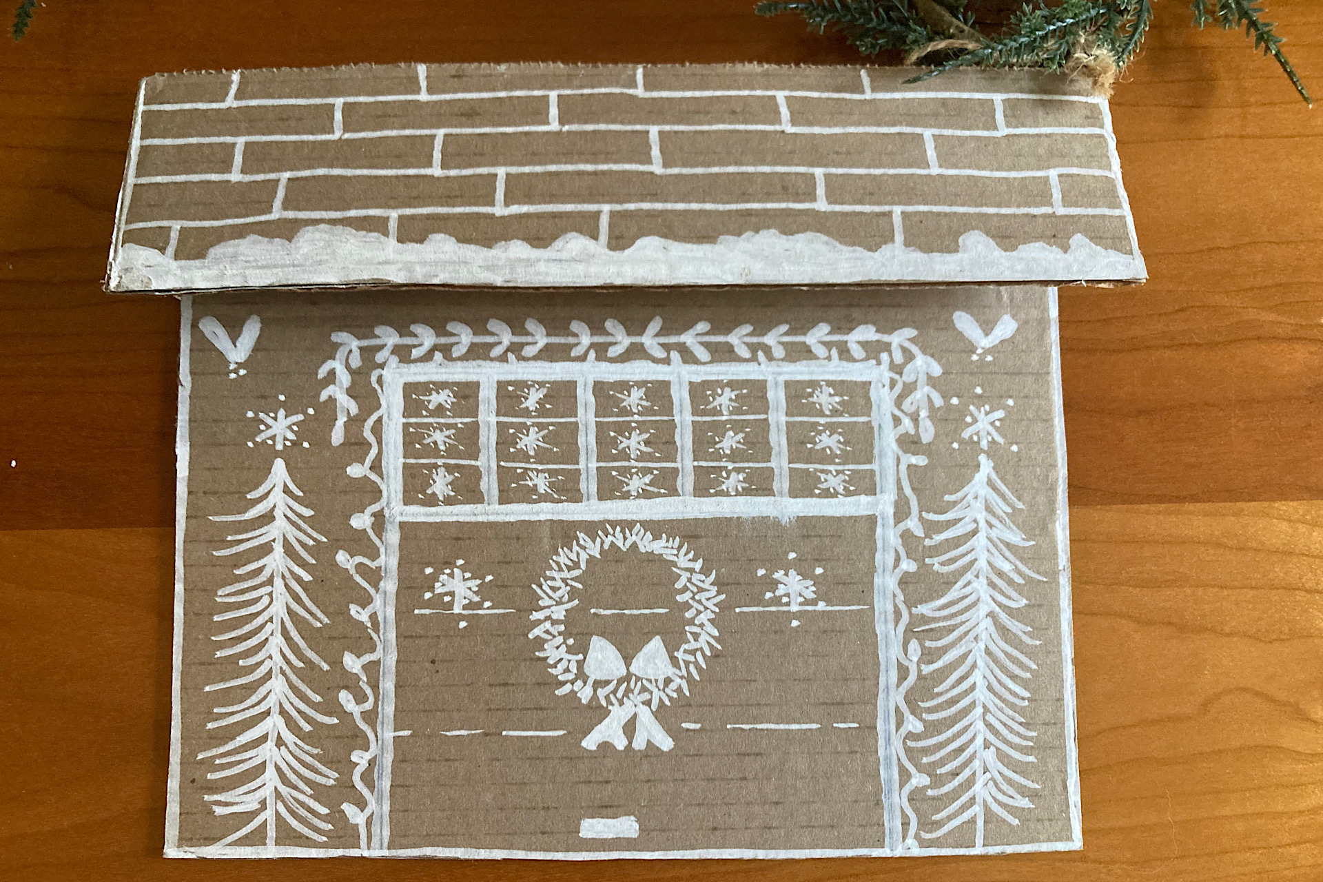 Charming Cardboard Creations: Gingerbread Village DIY ...