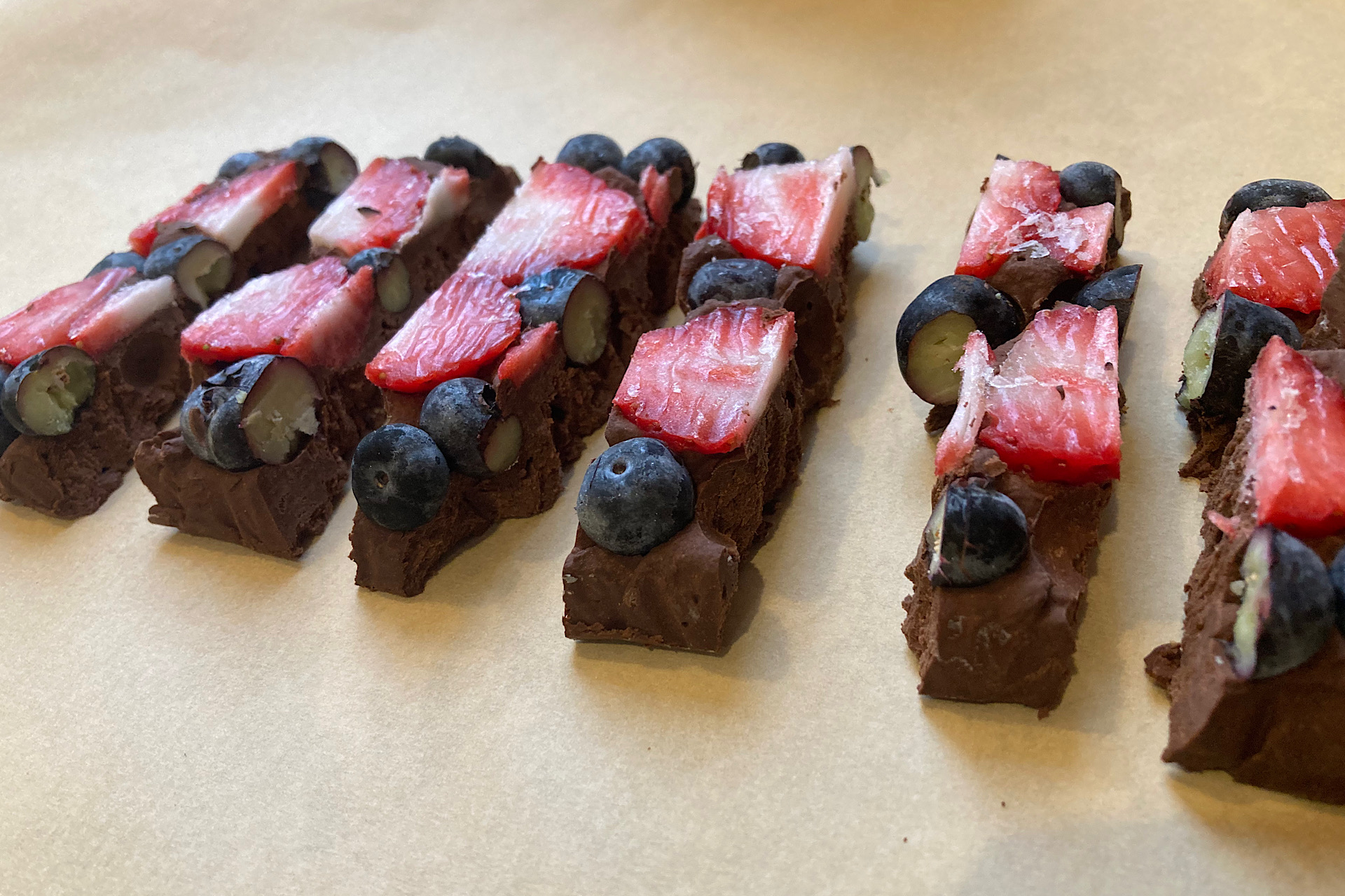 Healthy No-Bake Chocolate Banana Freezer Bars - latebloomerinbakerville